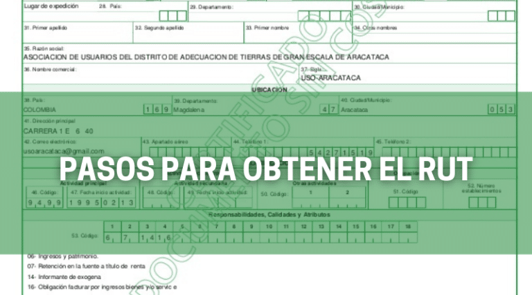 ? Pasos para obtener el registro único tributario RUT 2021 ≪